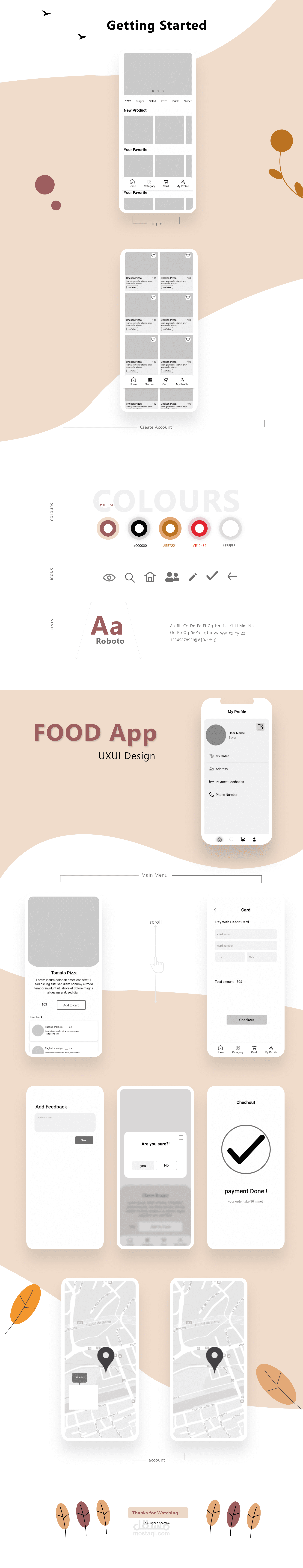 Food App | مستقل