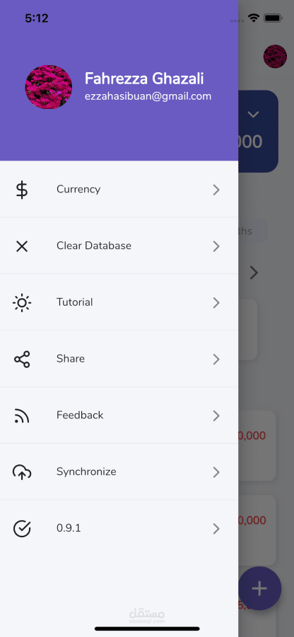 Personal Finance Full Flutter App, with API & Admin Panel Backend | مستقل Personal Finance Full Flutter App, with API & Admin Panel Backend | مستقل