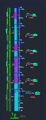Shop drawing for columns | مستقل