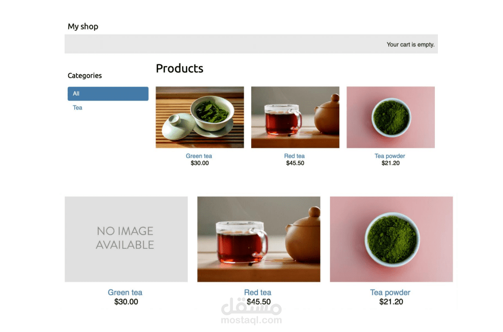 Django Online Store With Payment | مستقل Django Online Store With Payment | مستقل