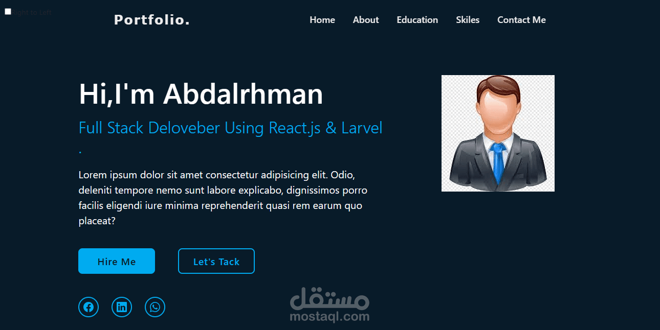 Personal website | مستقل