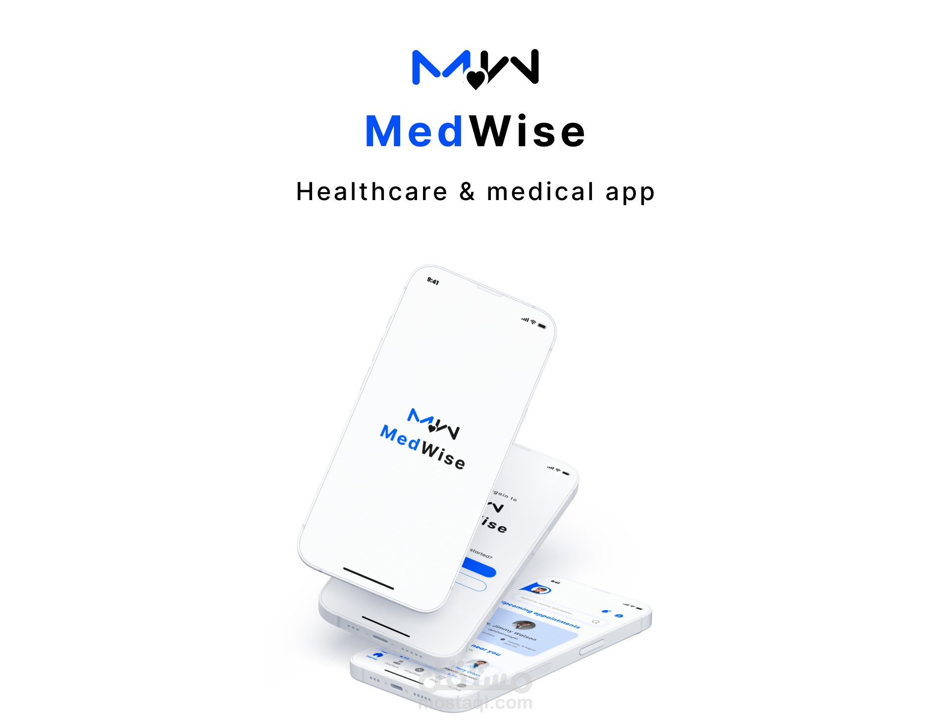 MedWise- تطبيق الرعاية الصحية والطبي | مستقل