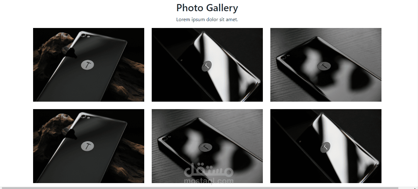 برمحه باستخدام Html Css Javascript مستقل