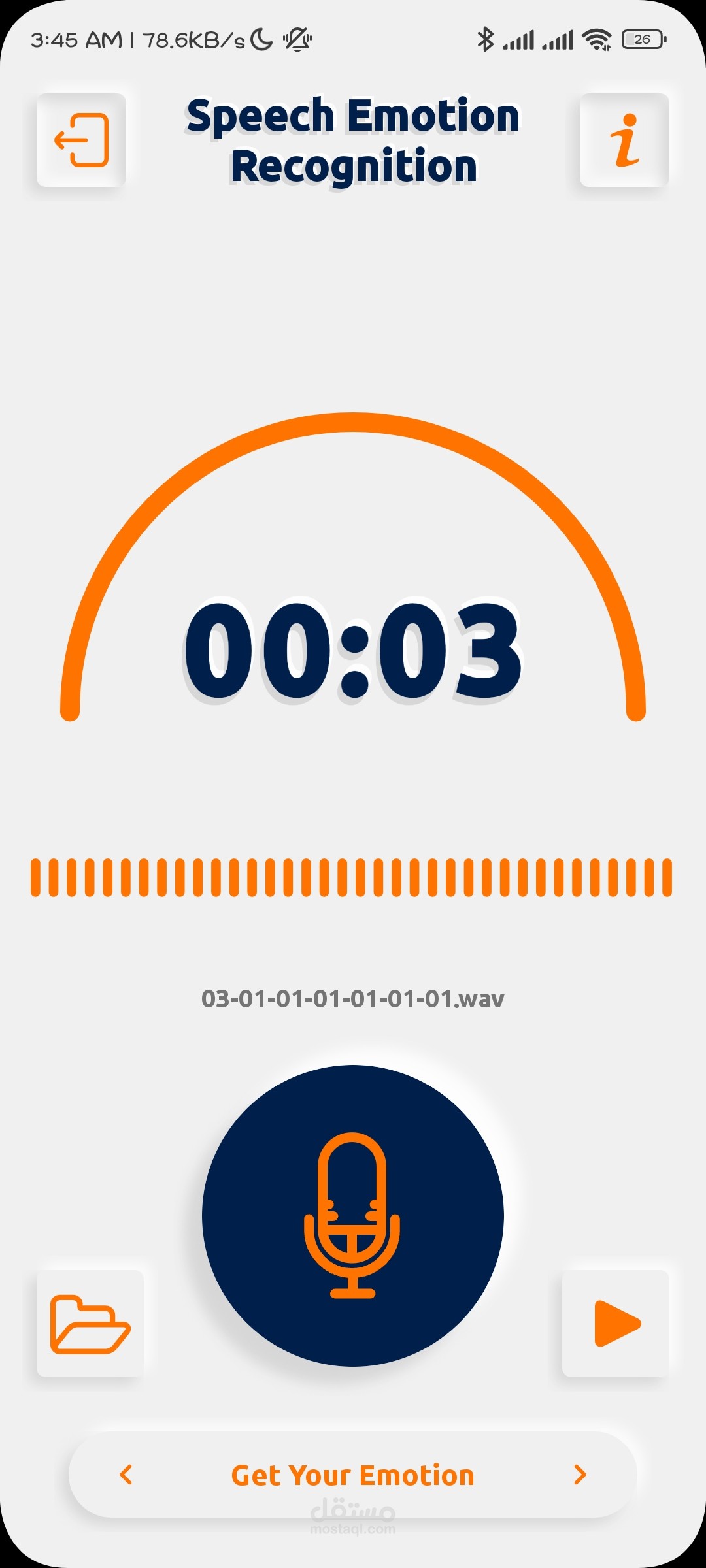 Speech Emotion Recognition | مستقل