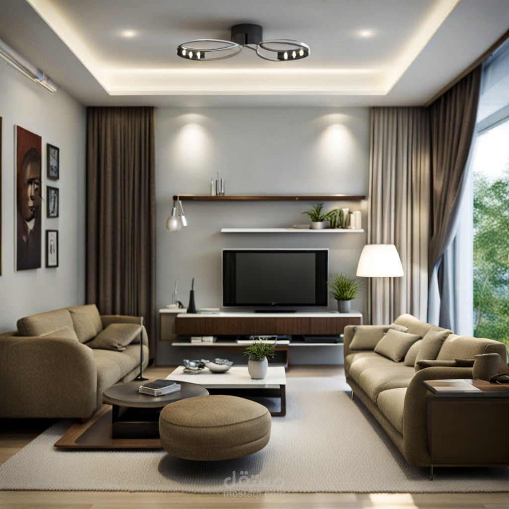 Living Room تصميم غرفة المعيشة مستقل
