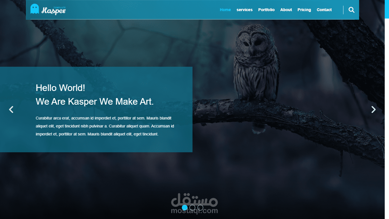 Kasper Template | مستقل