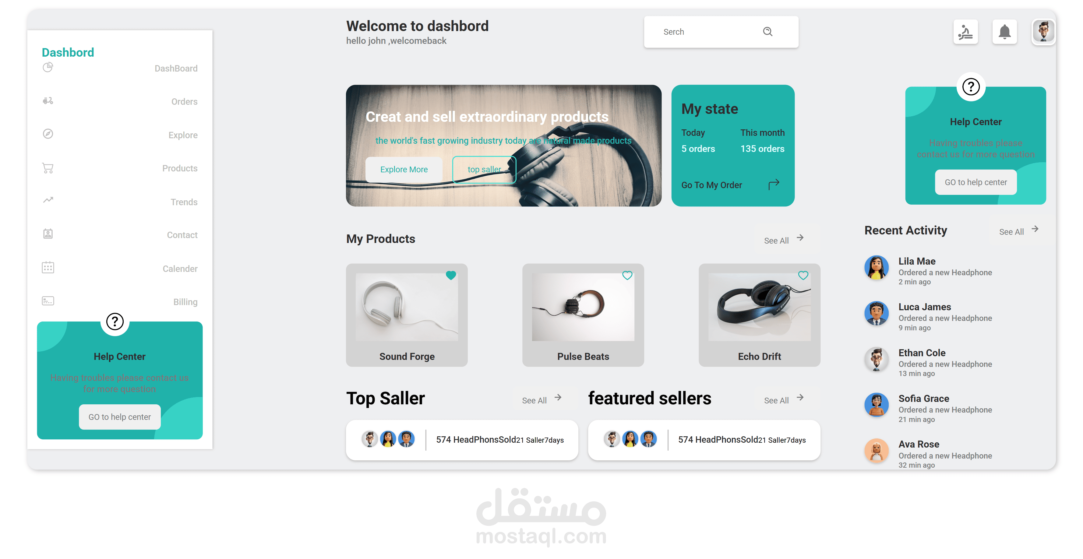 Dash Board مستقل 1497