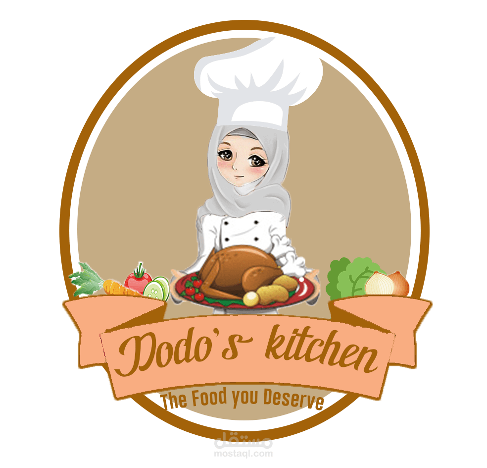 Logo "Dodo's kitchen" of facebook page | مستقل