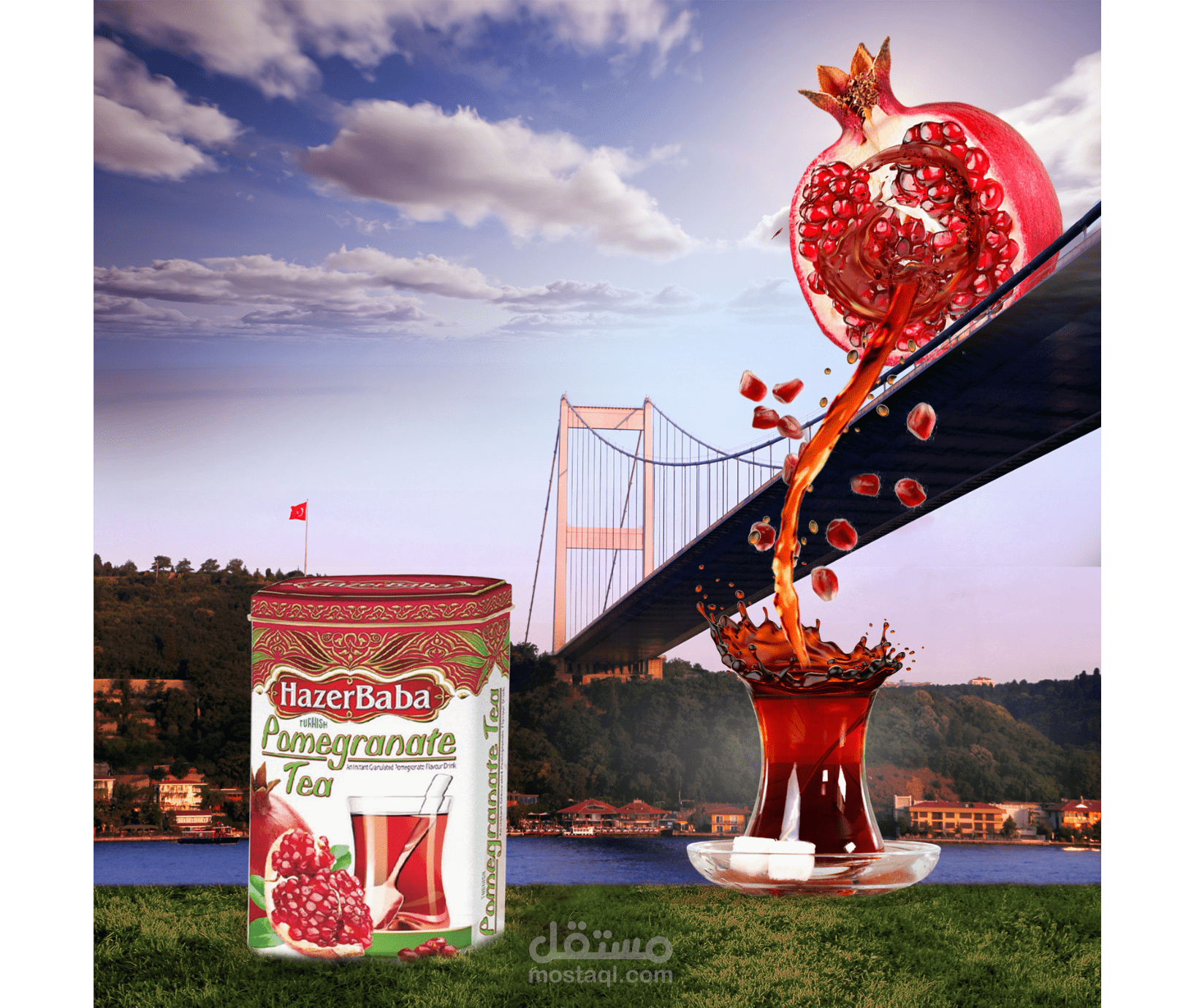 photo manipulation and social media post | مستقل