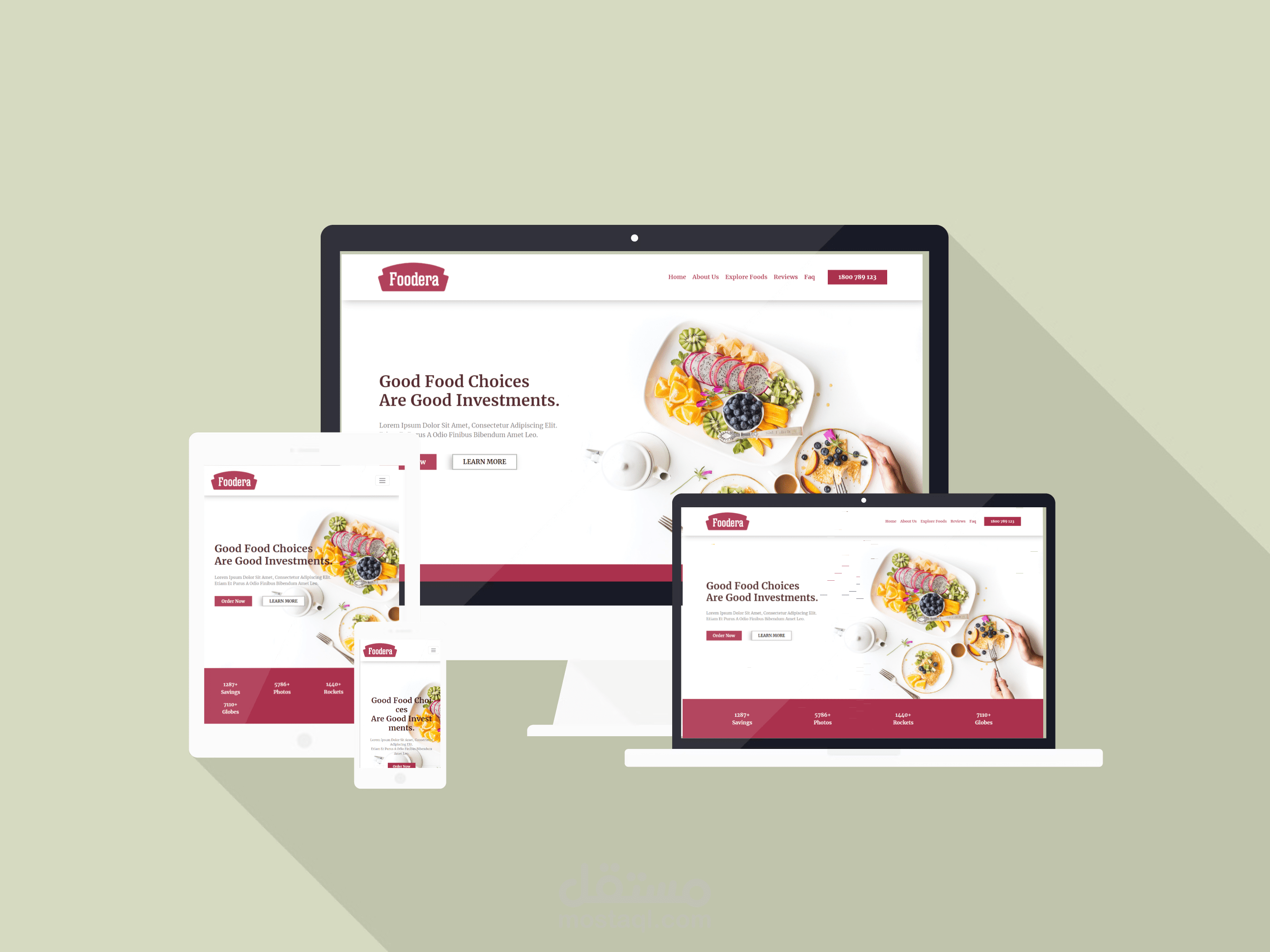 Recipes Ordering food website using react | مستقل Recipes Ordering food website using react | مستقل