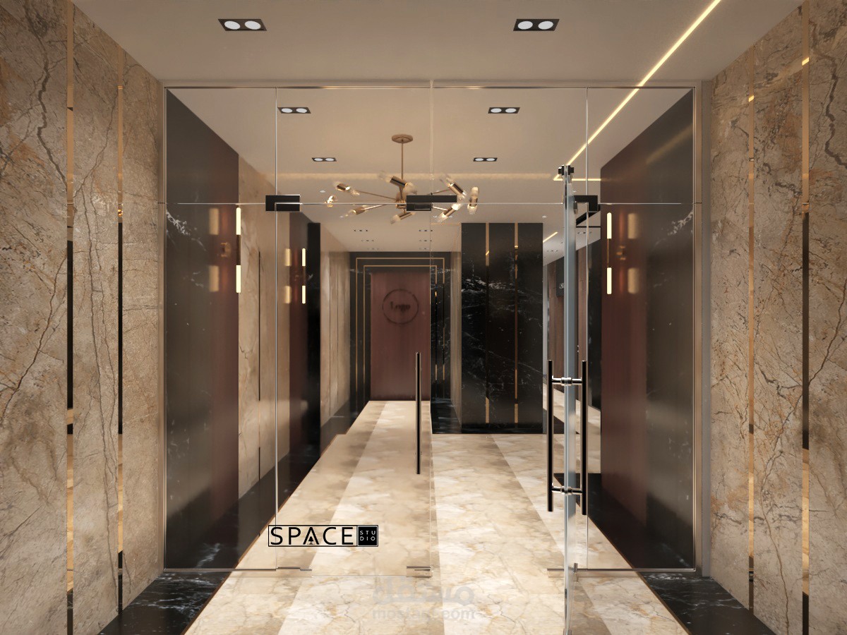 Residential Tower Entrance | مستقل