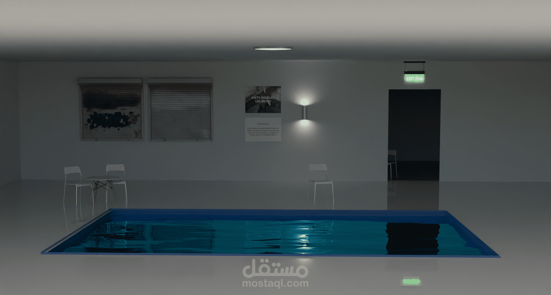 3D LIMINAL ROOM | مستقل