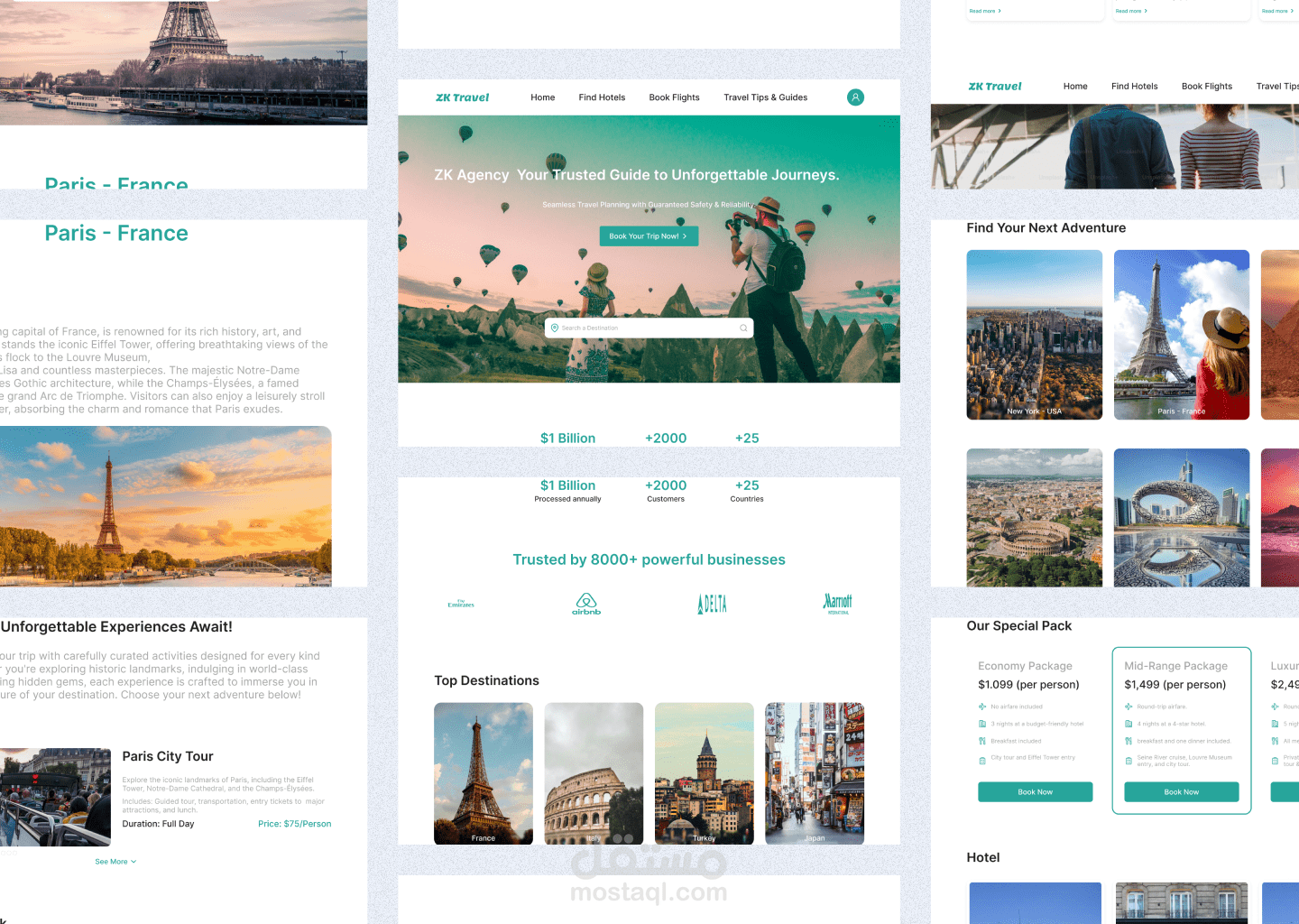 ZK Travel | Case Study | مستقل
