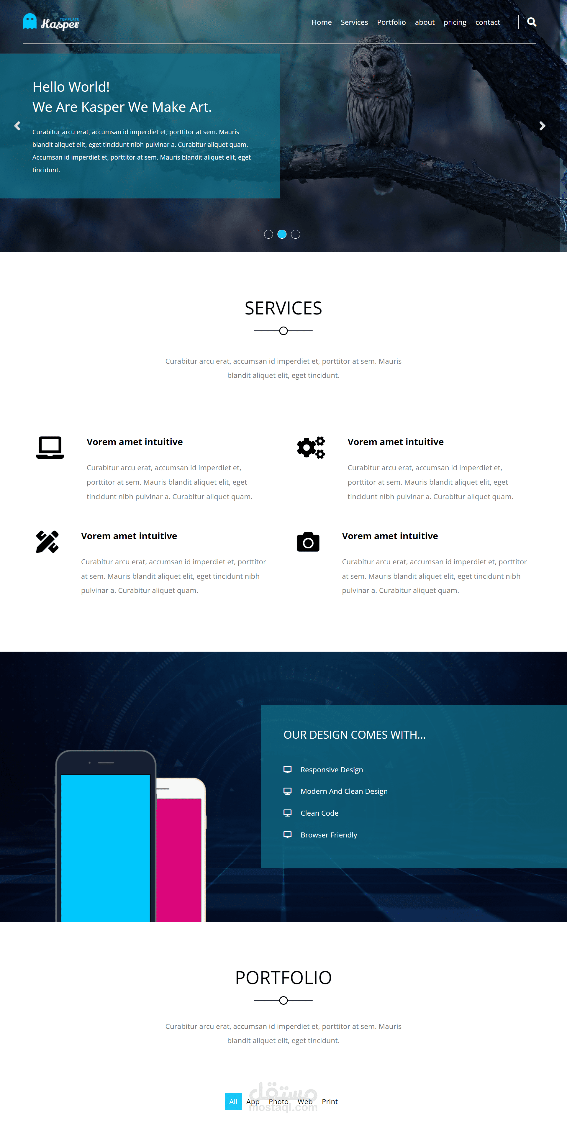 Frontend Project with elzero web school | مستقل