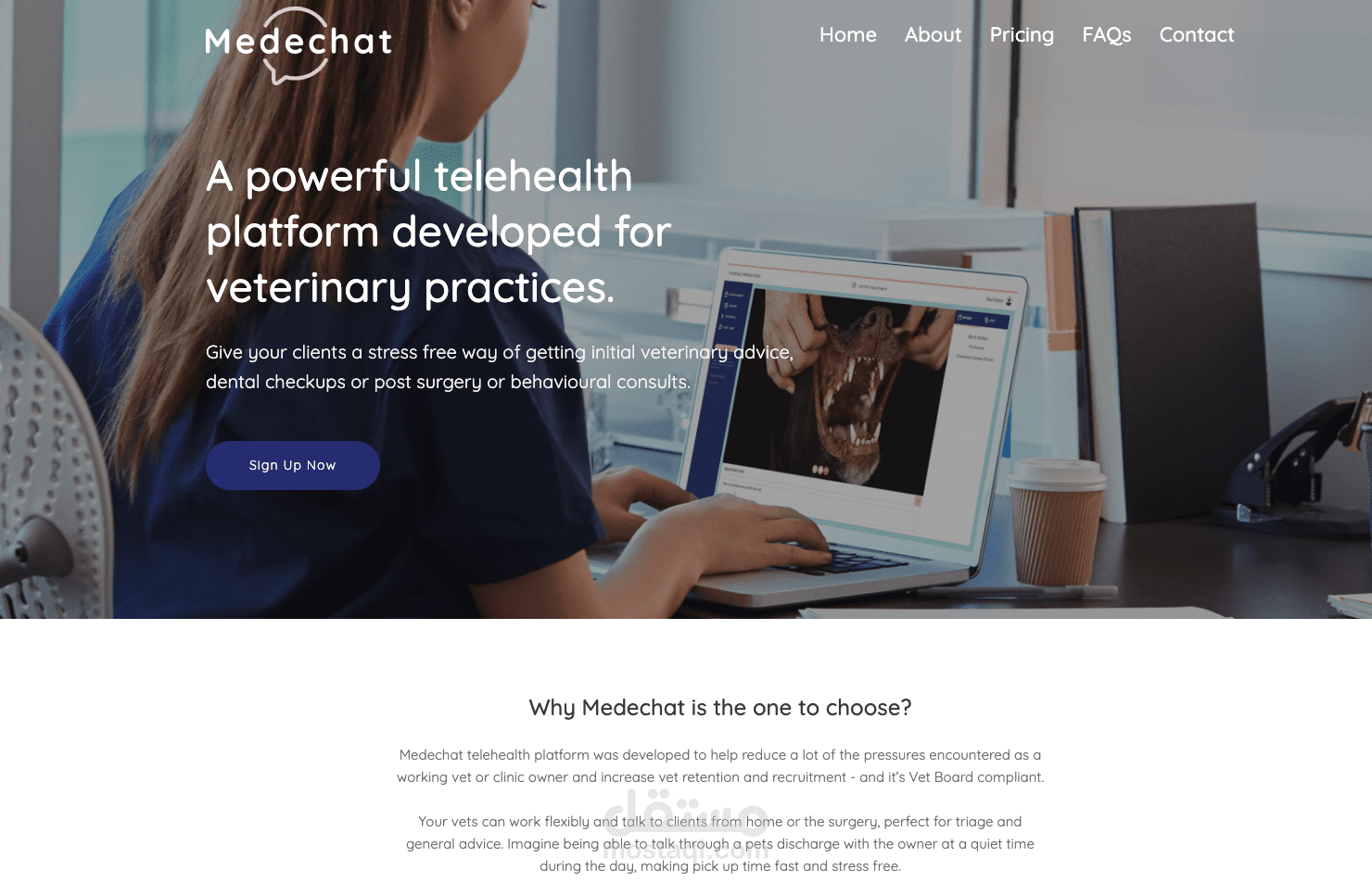 Medechat telehealth platform, ReactJS and Django | مستقل Medechat telehealth platform, ReactJS and Django | مستقل