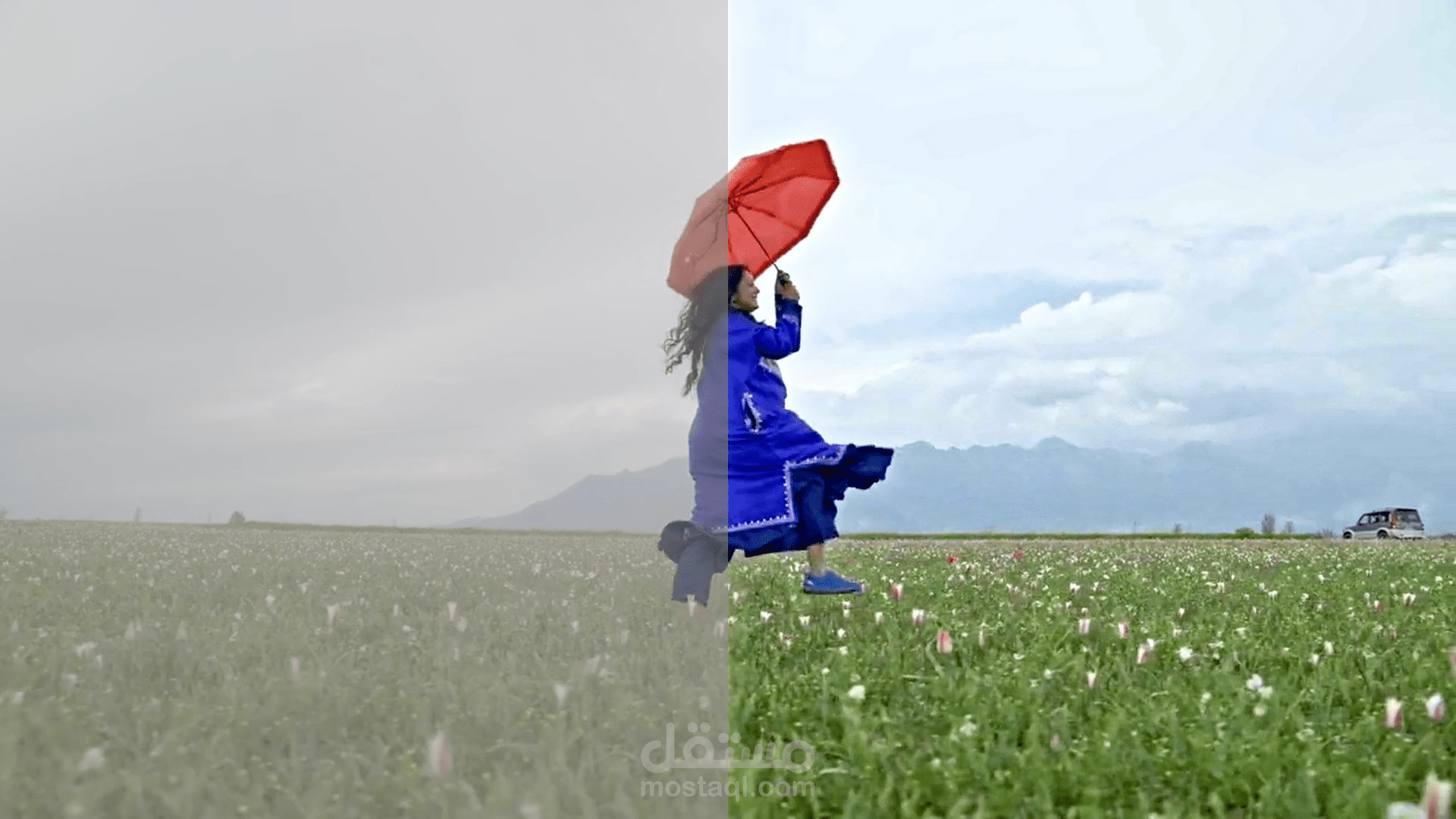 Color grading test 1 | مستقل