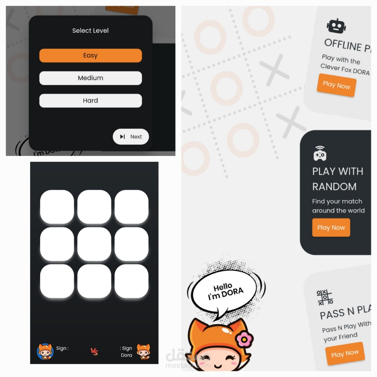 Tik Tak Toe game | مستقل