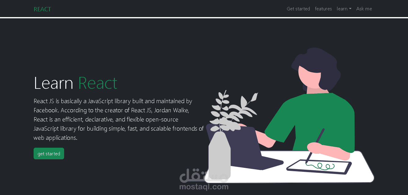 bootstrap project | مستقل