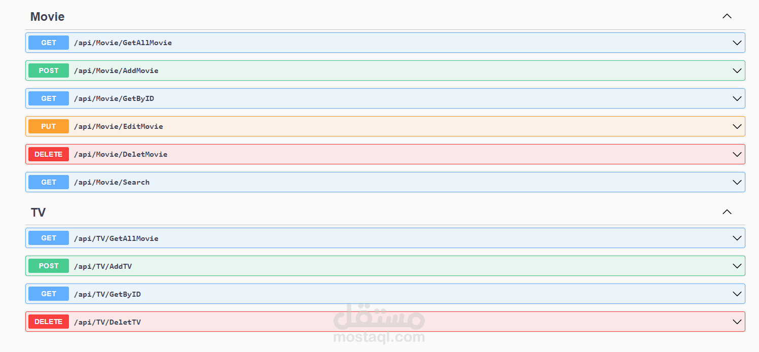 Movie Api | مستقل