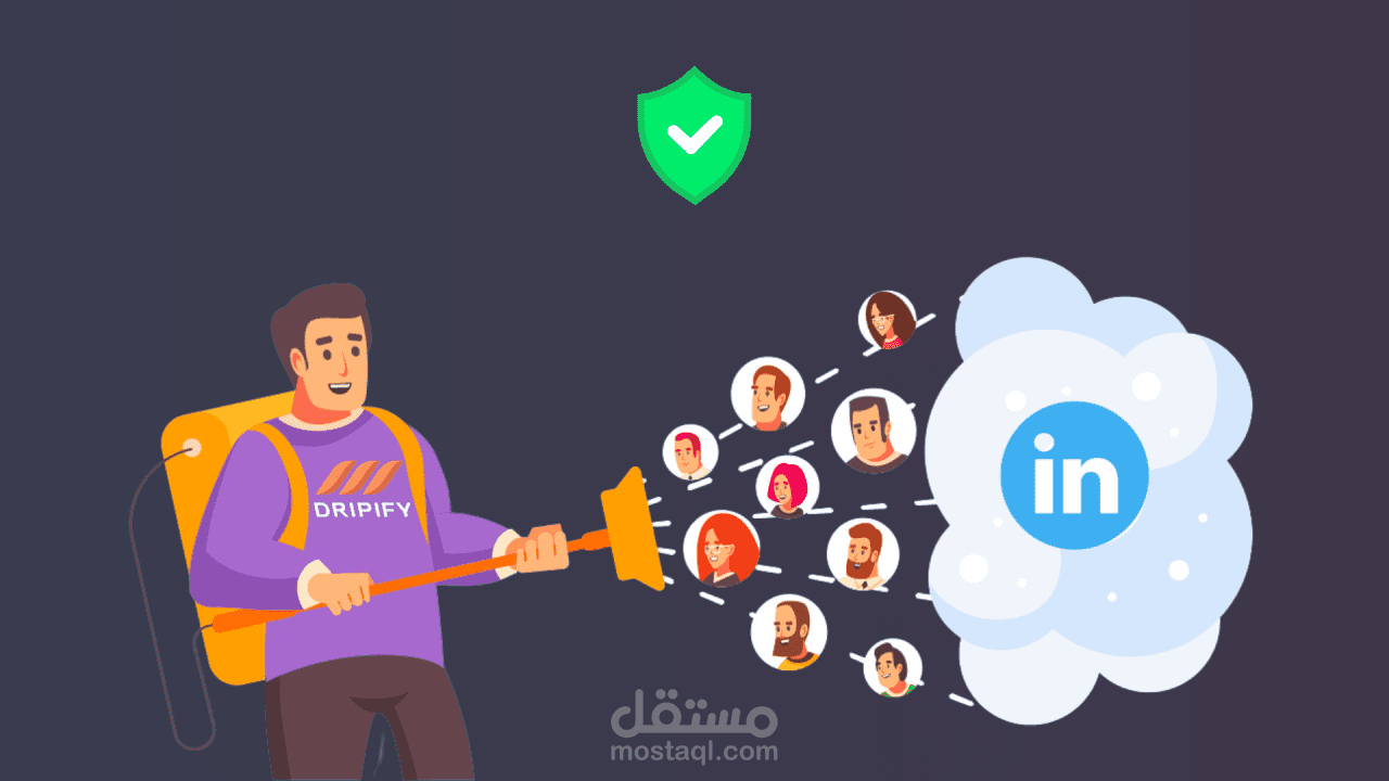 Scraping LinkedIn Profiles | مستقل Scraping LinkedIn Profiles | مستقل
