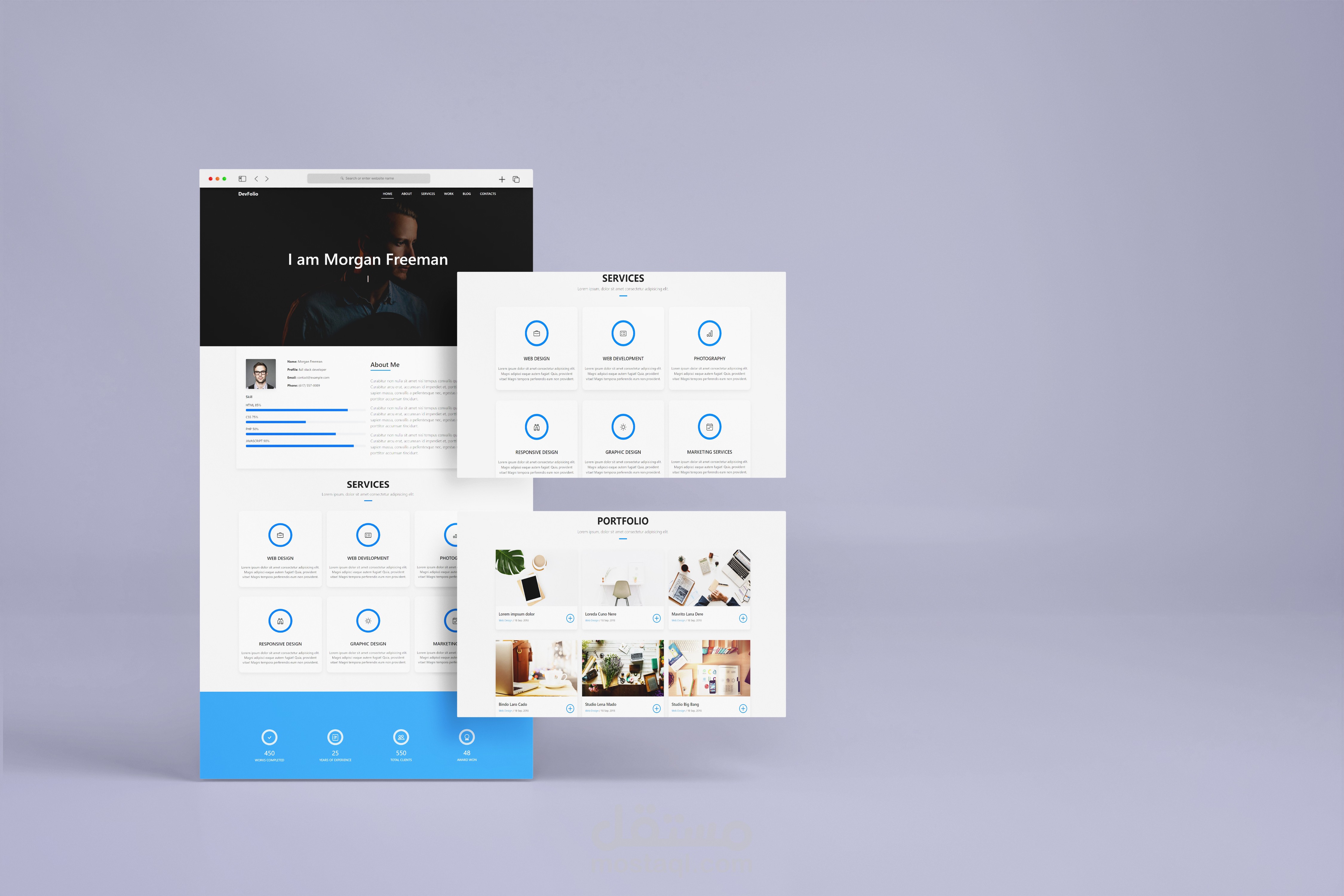 Devfolio Portfolio | مستقل