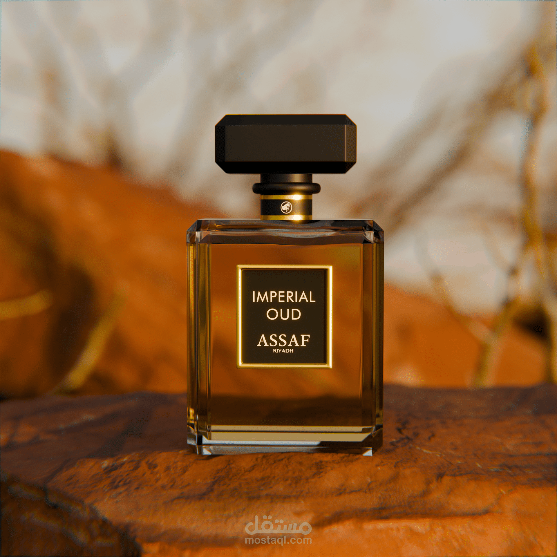 3D Design for IMPERIAL OUD Perfume From ASSAF | مستقل