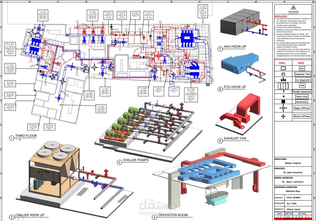 Hvac design | مستقل