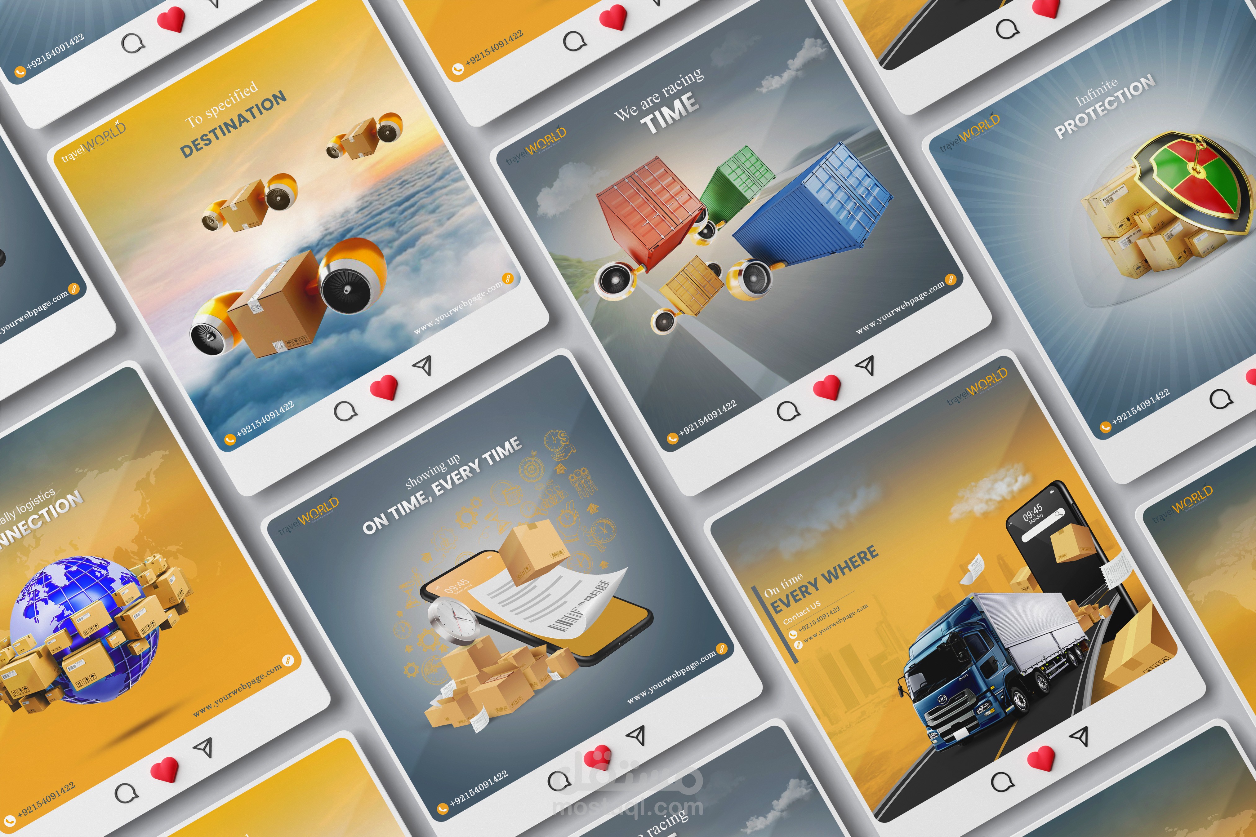 Logistics Post Designs | مستقل