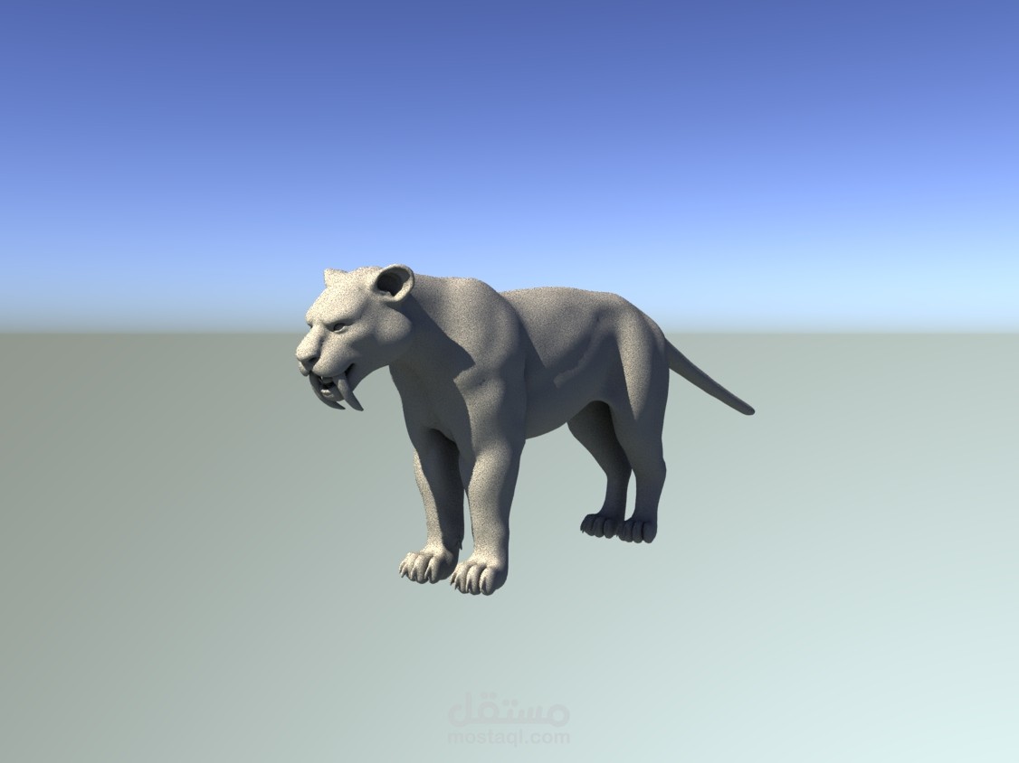 Tiger walk cycle | مستقل