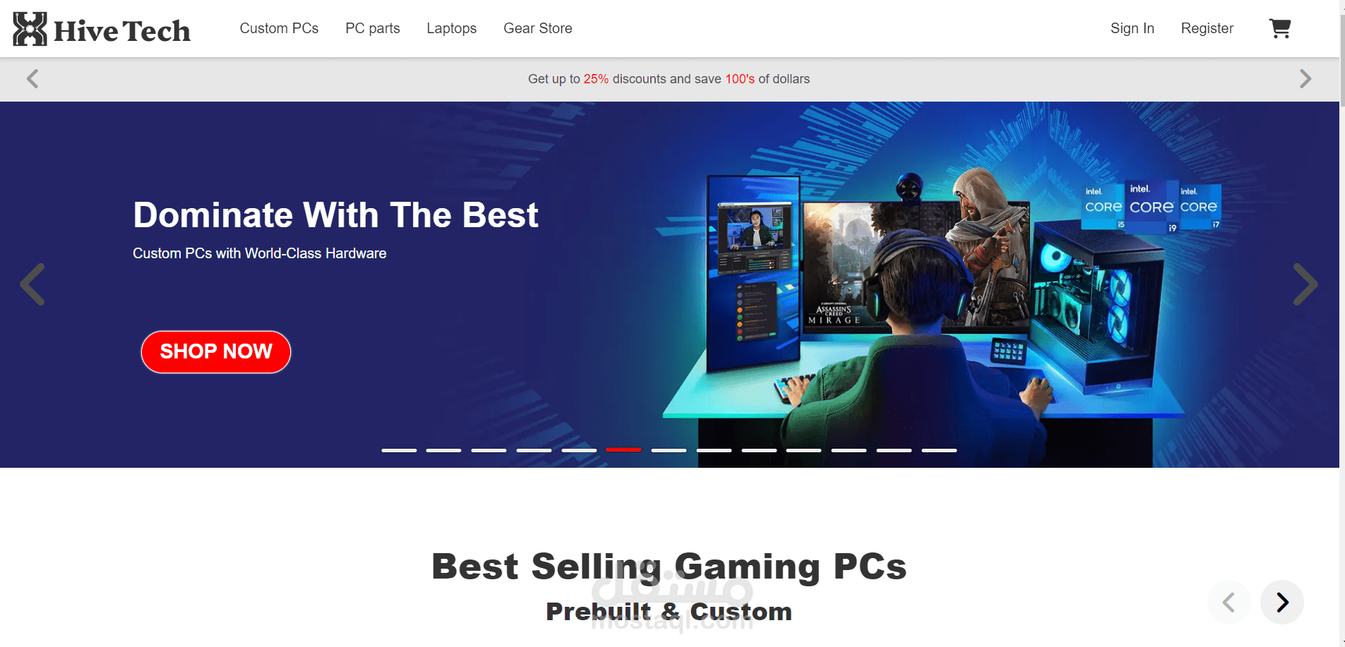 Hive Tech PC store | مستقل