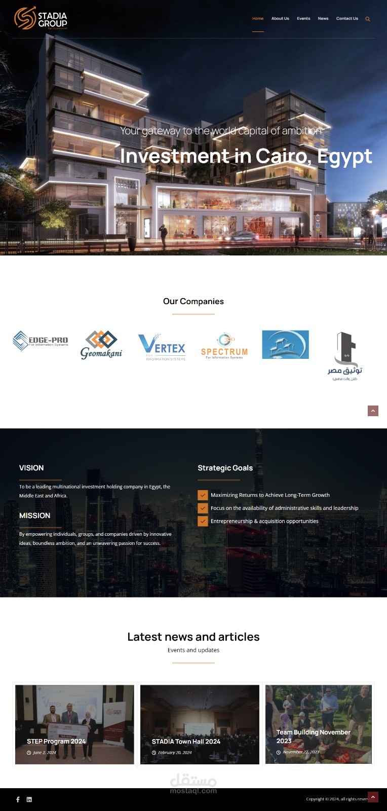 Stadia Group | مستقل