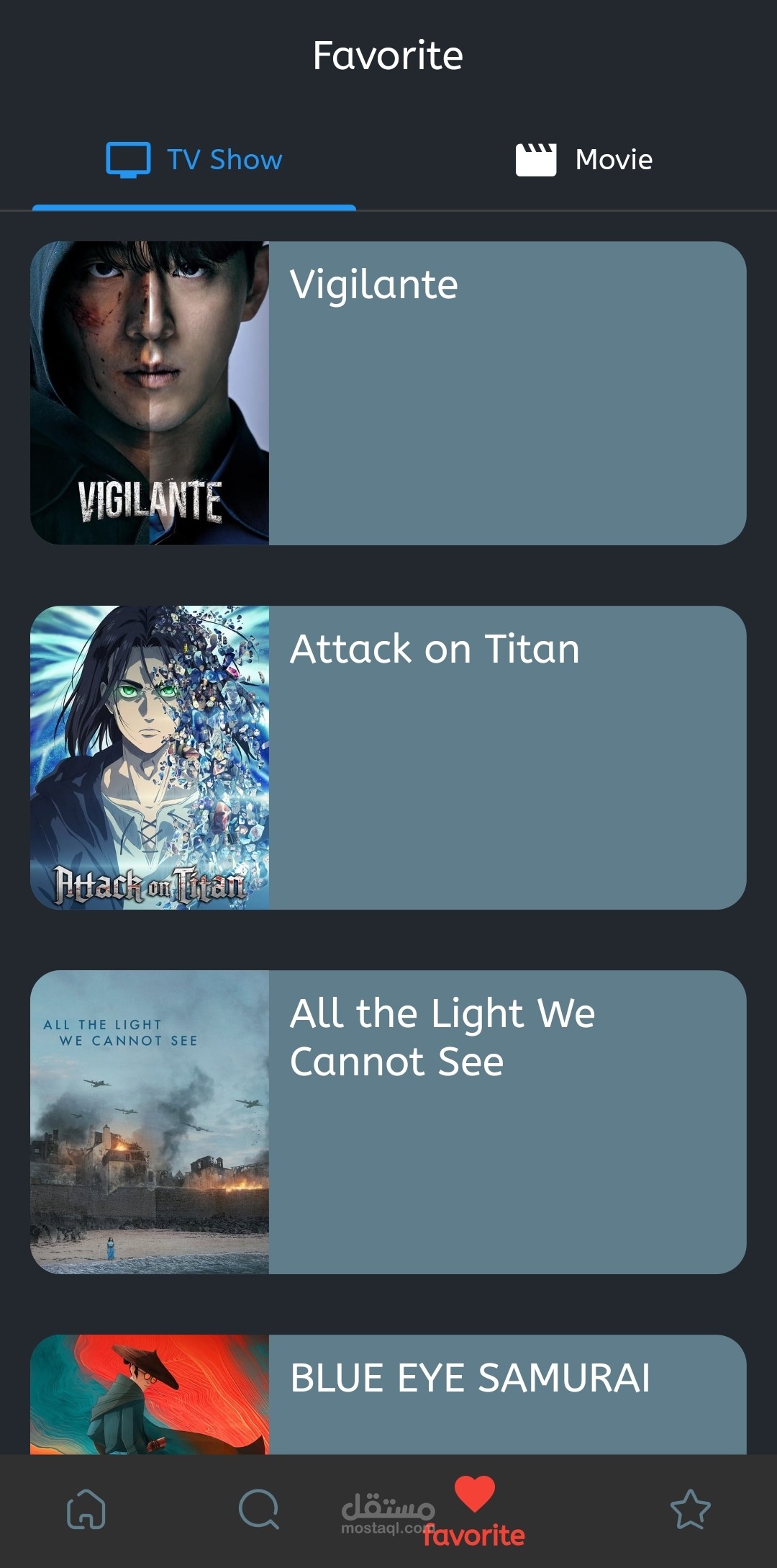 Movie API | مستقل