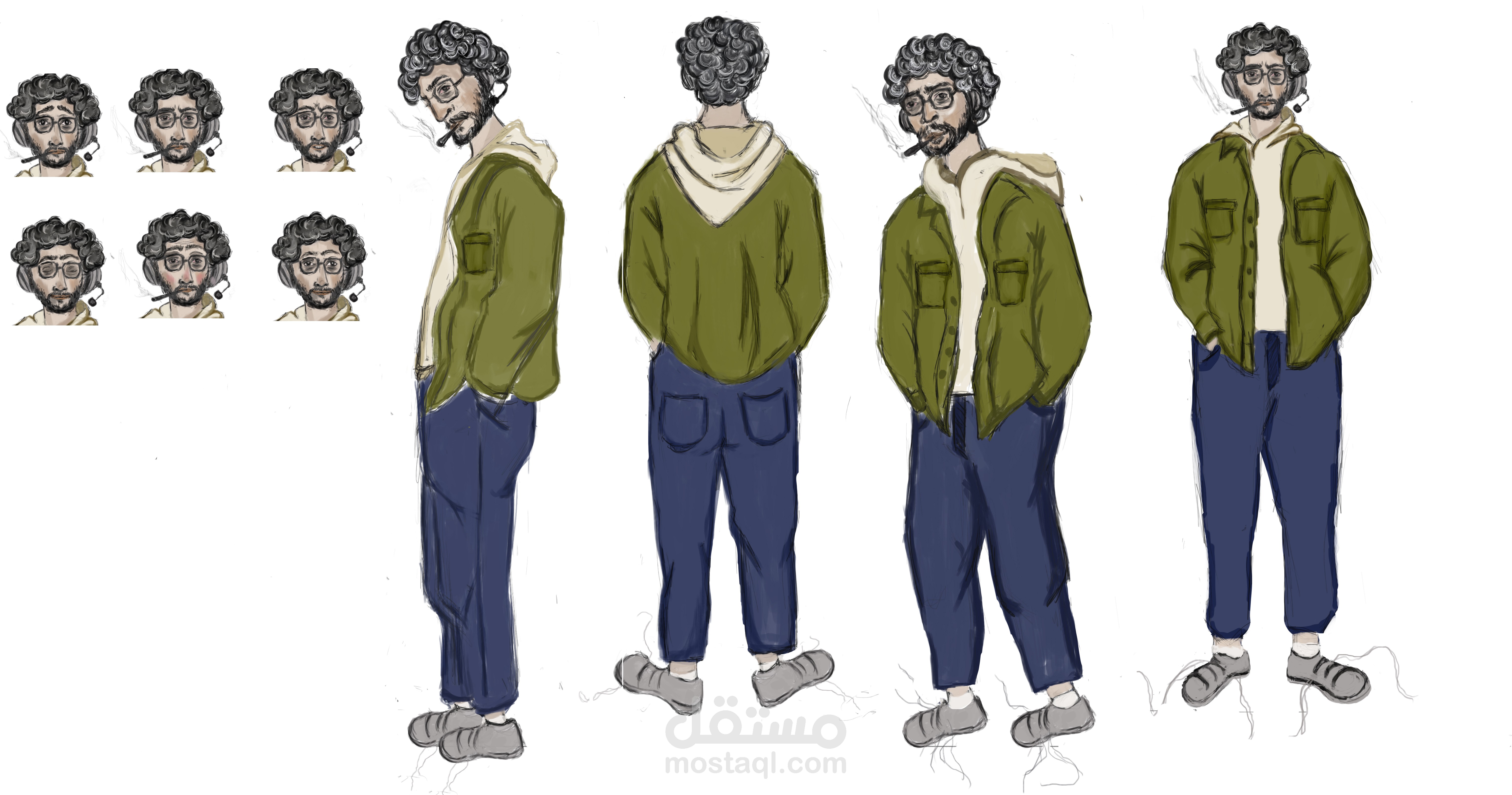 2d character Design | مستقل