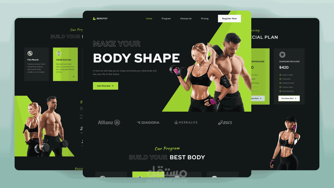 responsive-gym-website | مستقل responsive-gym-website | مستقل