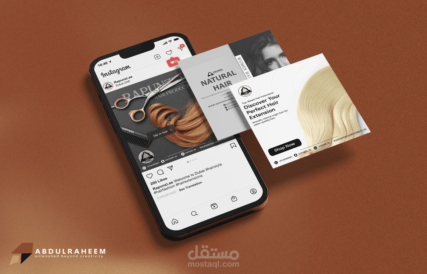 Social Media posters For Snapchat and Instagram | مستقل