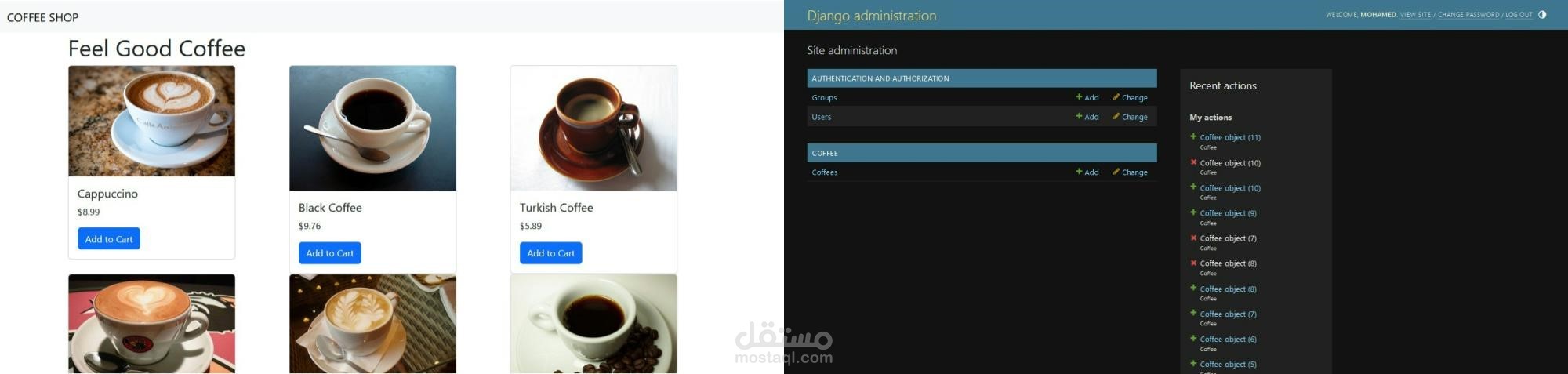 Coffee-Shop-Django-web-App | مستقل