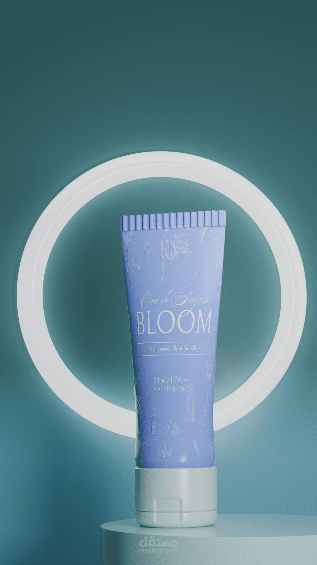Stunning Cosmetic Cream Tube Animation Created in Blender | مستقل