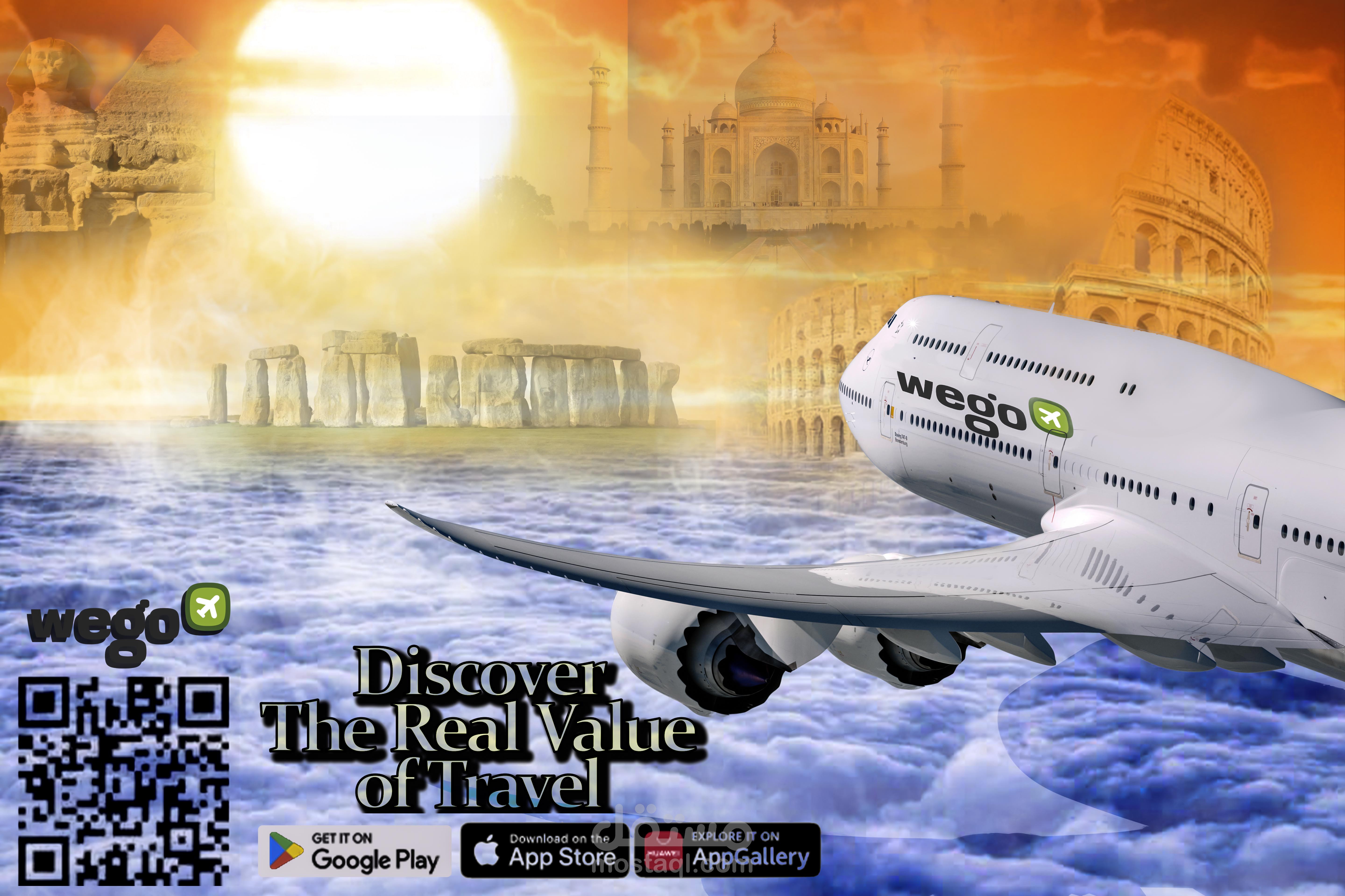 Ad Sample - Wego App | مستقل