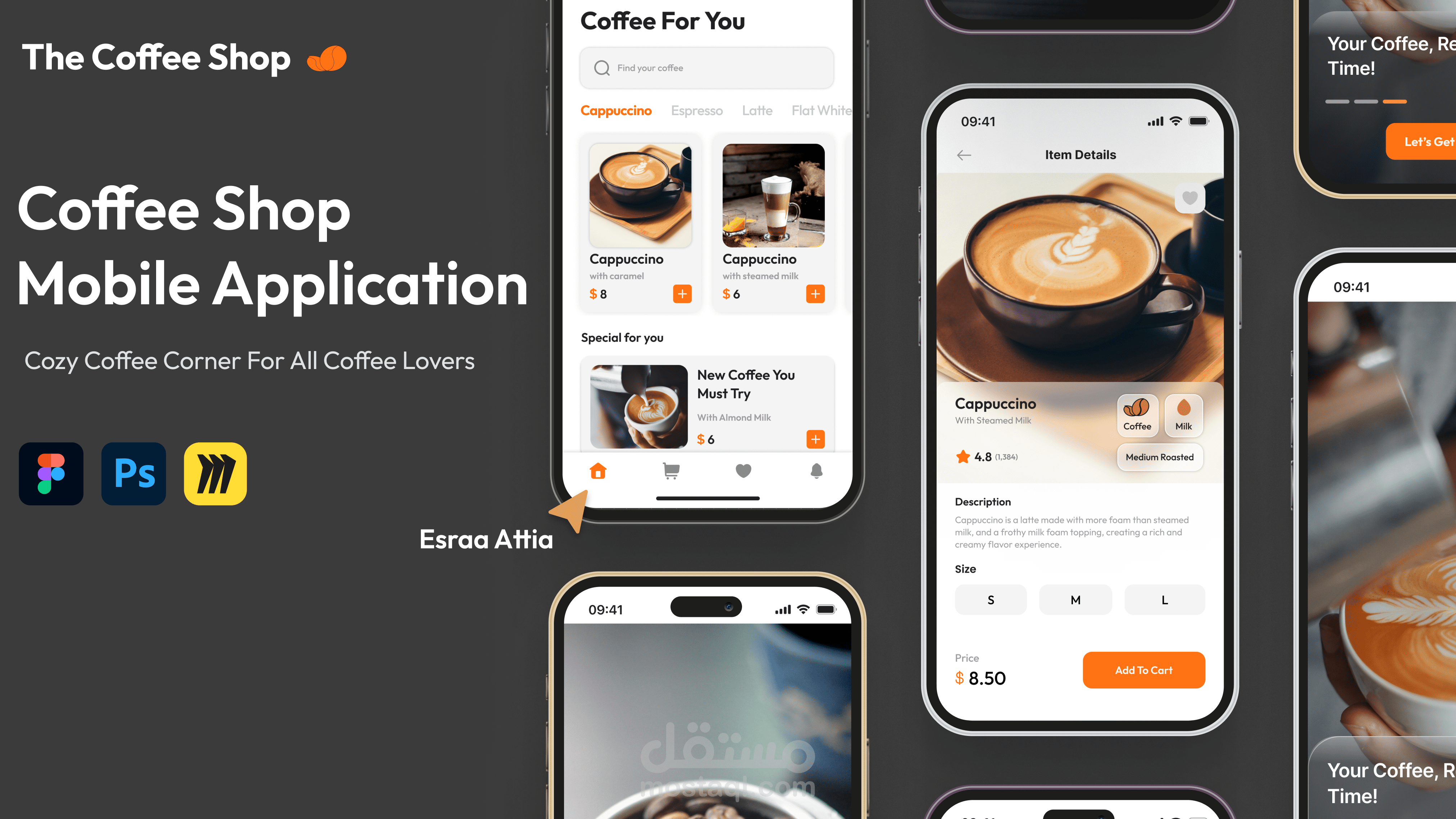 The Coffee Shop Application - تطبيق مقهى | مستقل