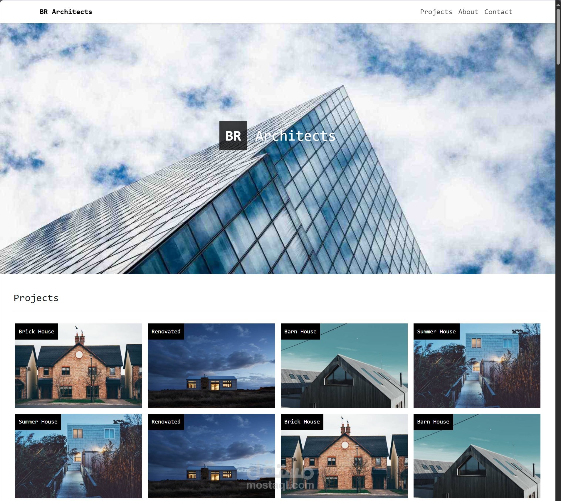 انشاء صفحات Bootstrap html5 css3 js متوافقة مع جميع الاجهزة | مستقل