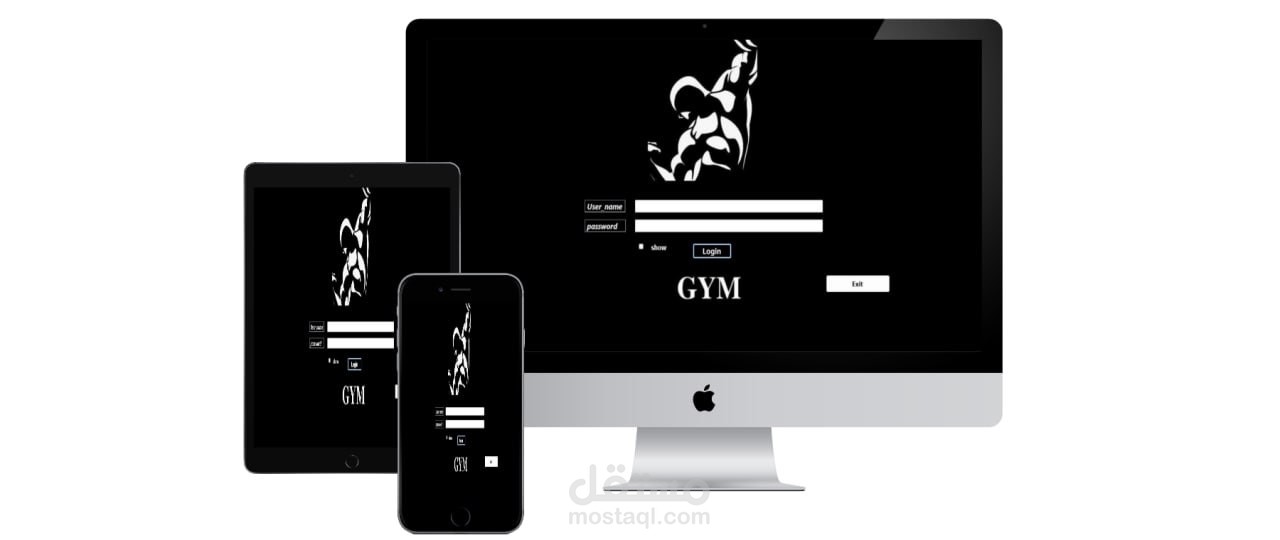Gym Desktop Application | مستقل