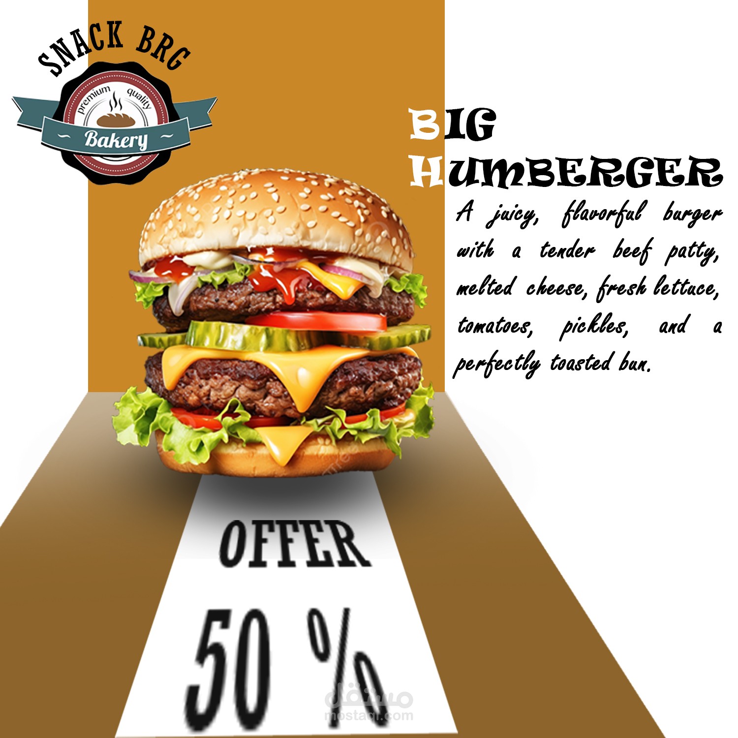 design for snack offer | مستقل