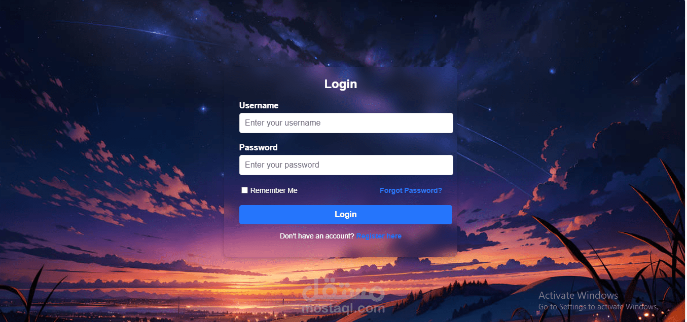 login | مستقل
