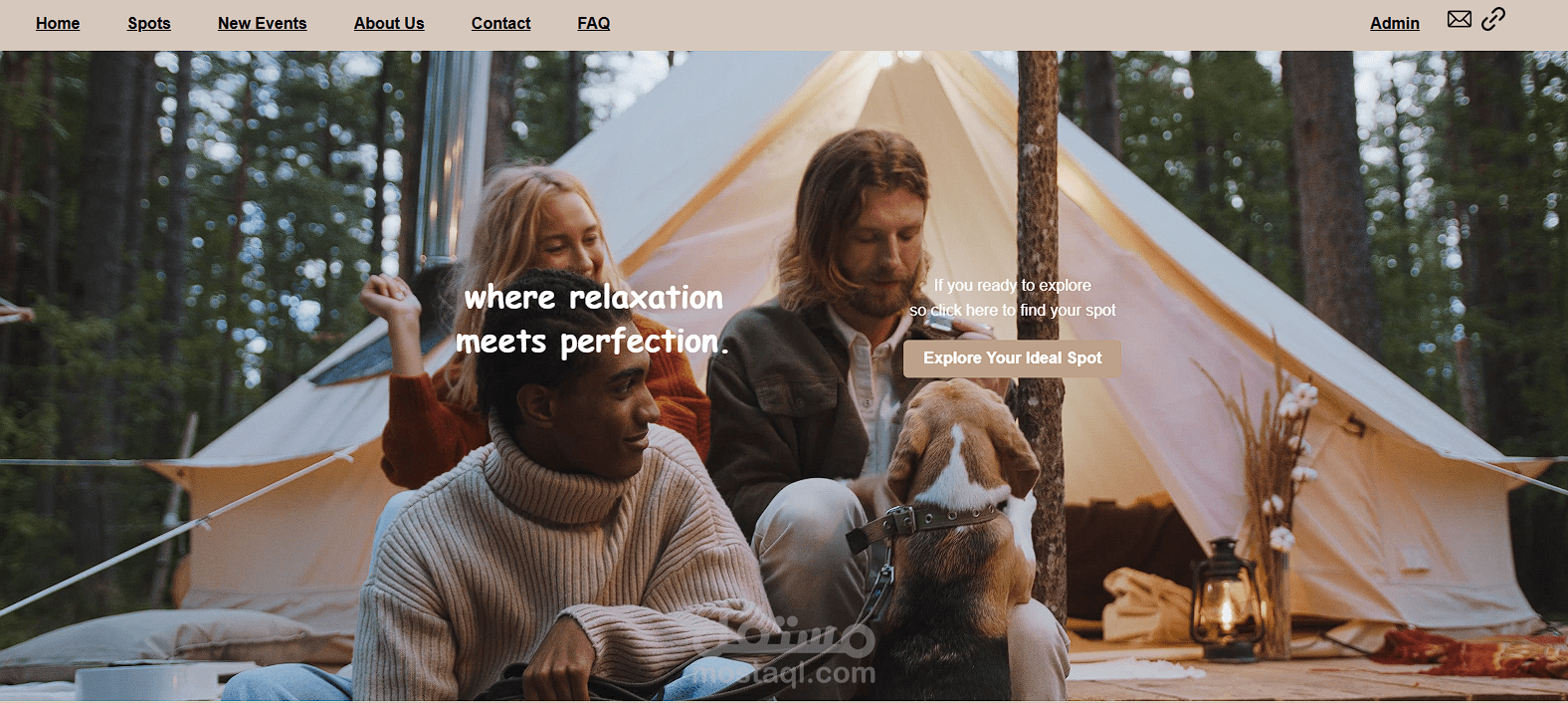 موقع ويب لمطاعم Full Stack Restaurants GPS Website (HTML / CSS / JS/ API Integration) | مستقل
