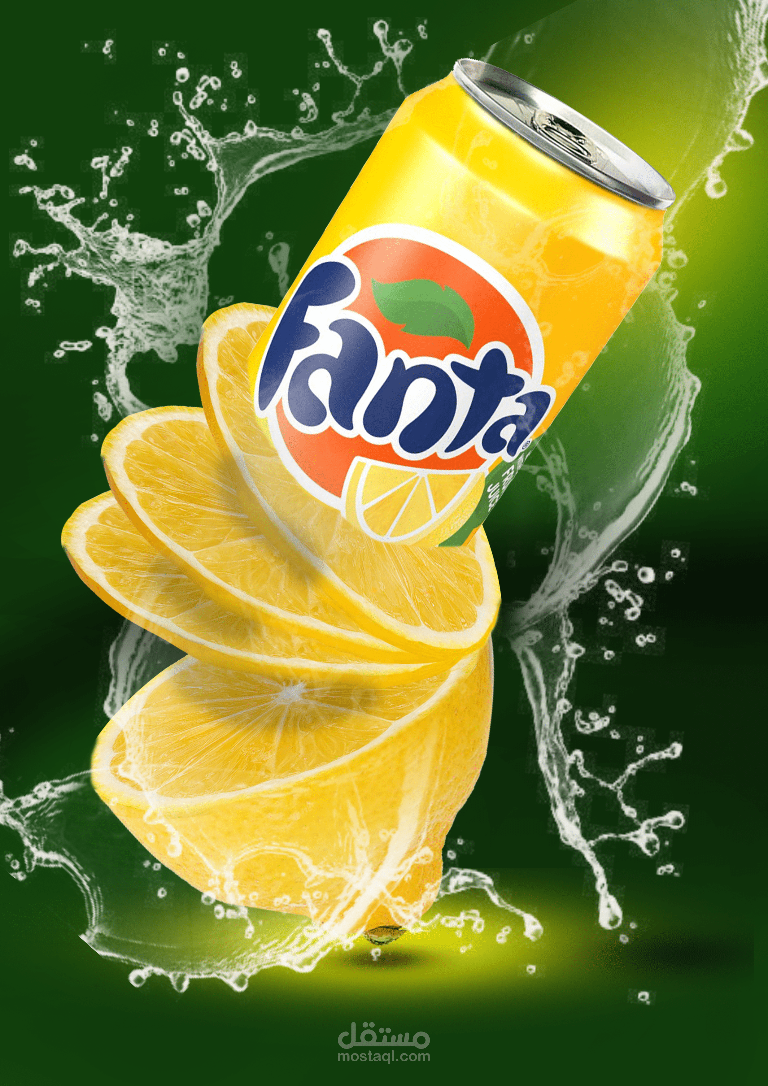 fanta splash water | مستقل