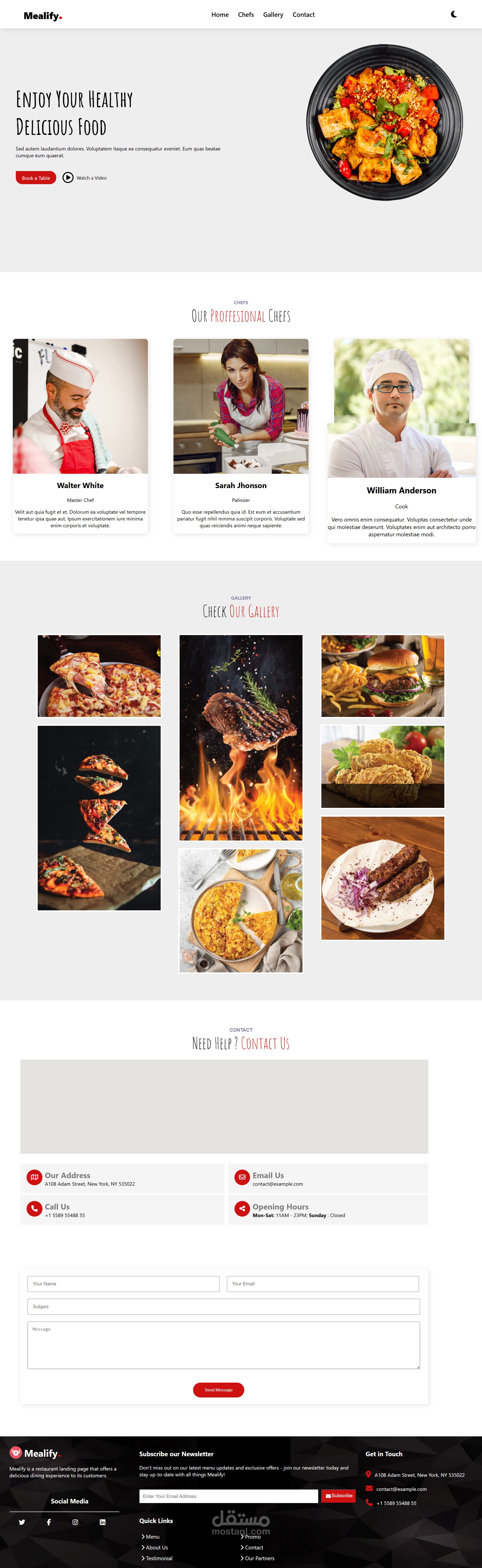 Mealify | مستقل