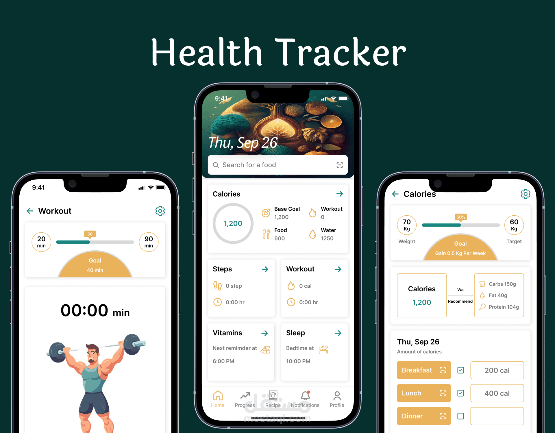 Health tracker | مستقل