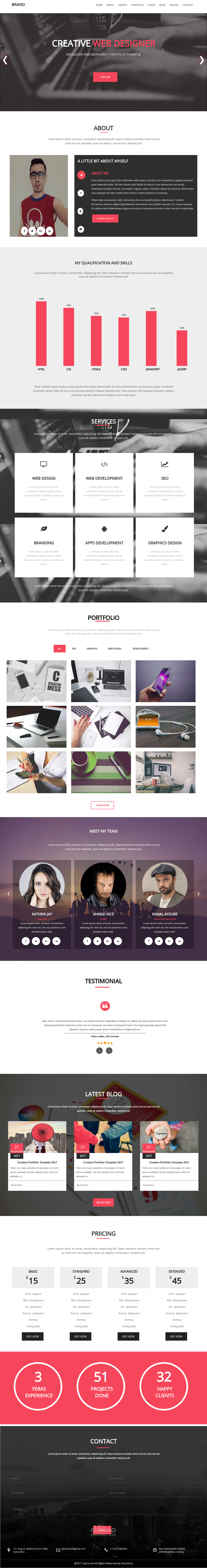 pure JavaScript HTML and CSS template | مستقل pure JavaScript HTML and CSS template | مستقل