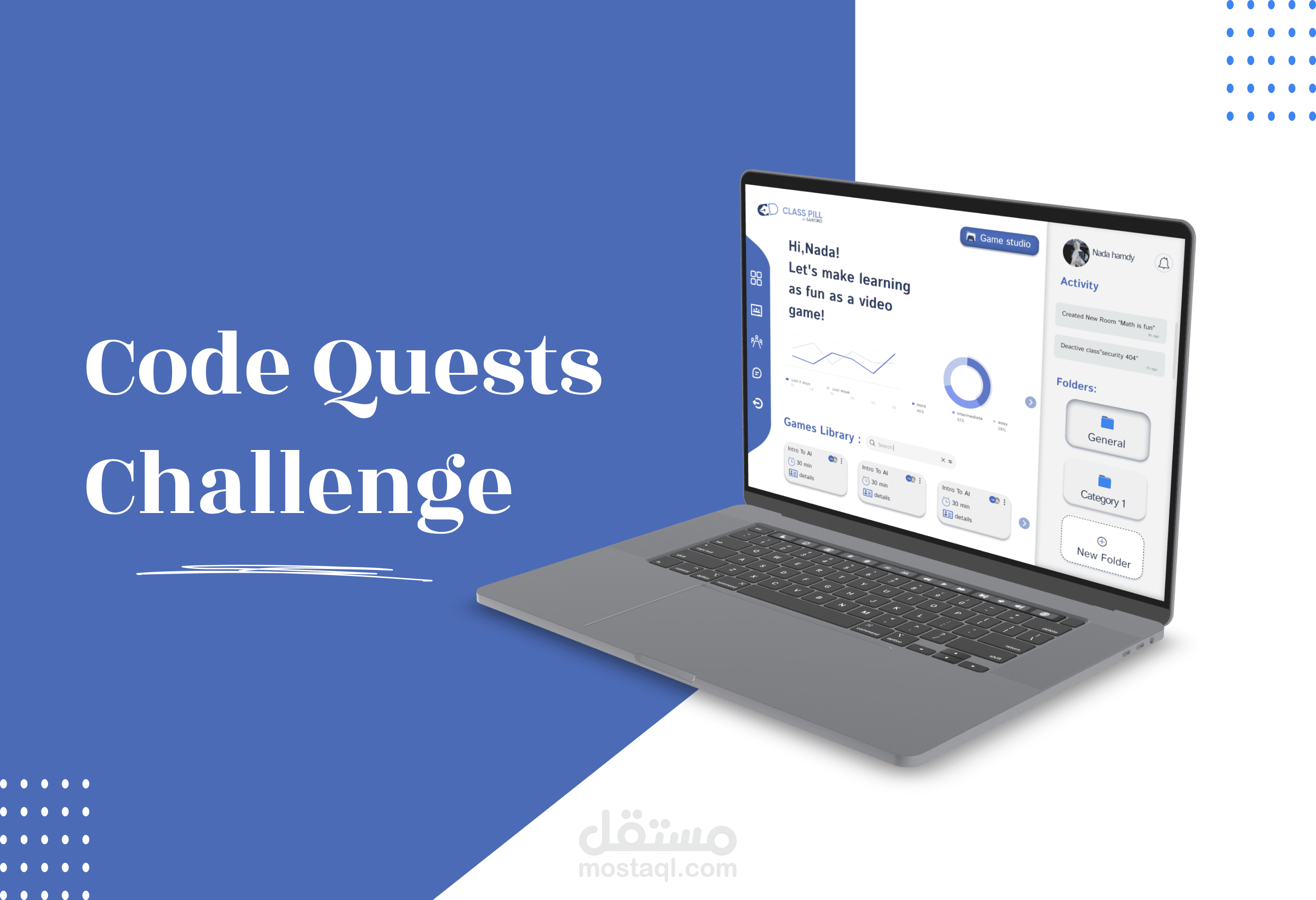 Code Quests website | مستقل