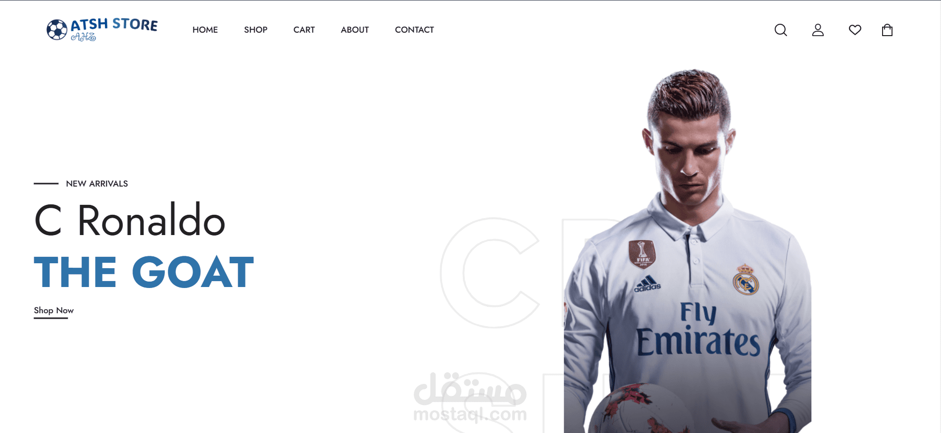 E-Commerce web Application | مستقل E-Commerce web Application | مستقل